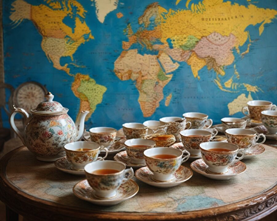 chás tradicionais do mundo: sabores e histórias únicas